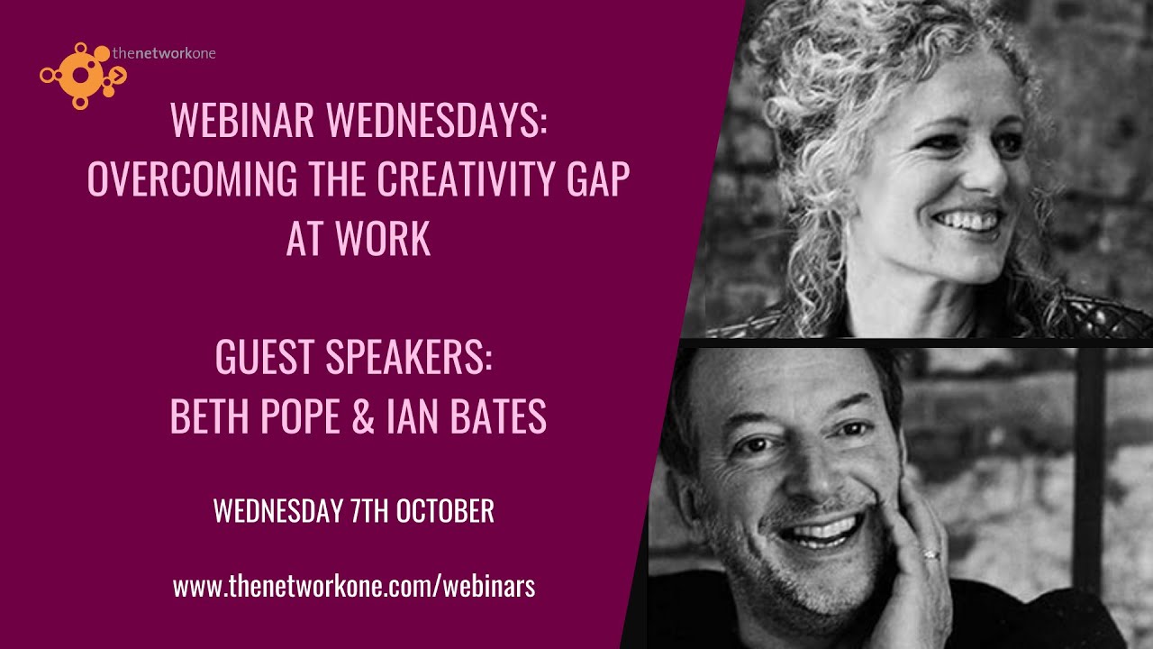 Webinar Wednesdays | Overcoming the creativity gap with Beth Pope and ...