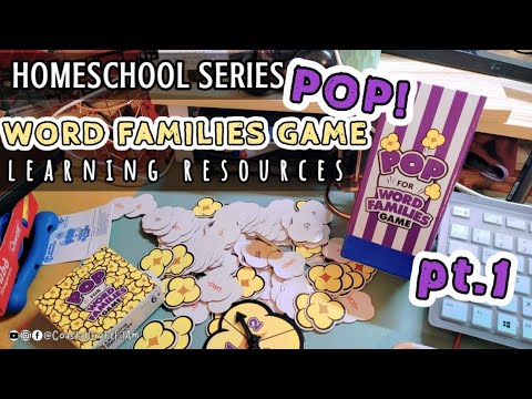 HOW TO PLAY Pt1: POP! word families game | Learning Resources ...
