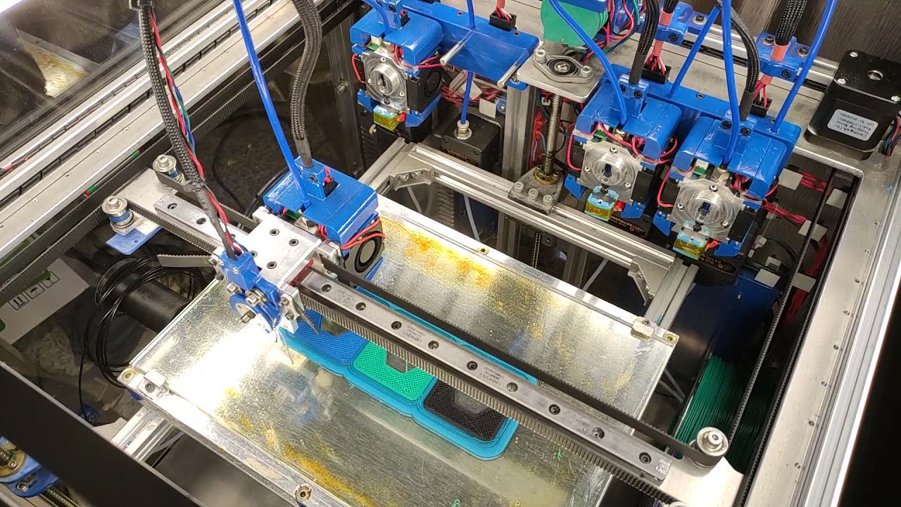 Custom 3D Printer with ToolChanger - YouTube