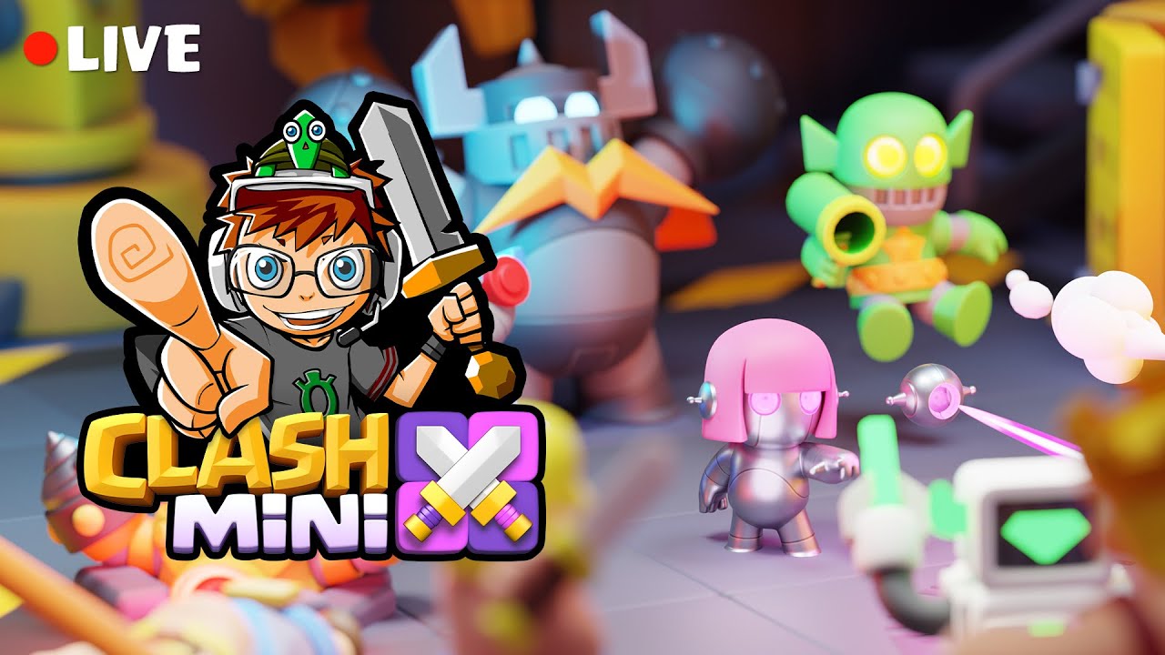 ★Clash Mini 皇室奇兵一周年大更新!建築物出現啦~【烏龜直播1127】Clash Mini LIVE - YouTube
