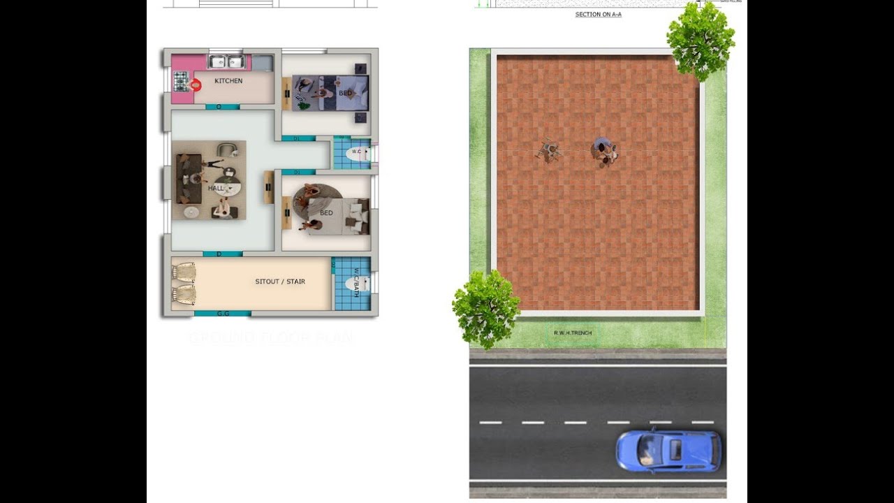 Single Window Portal Ground Floor Plan Presentation - YouTube