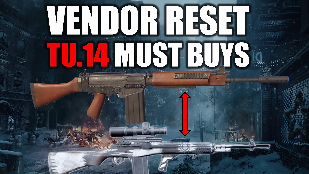 Title Update 14 First Weekly Vendor Reset - Must Buys Fal AR + Named ...