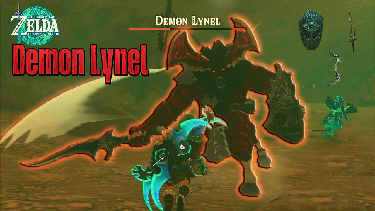 Link Vs. The Demon Lynel (Ultimate Showdown) | Totk - YouTube