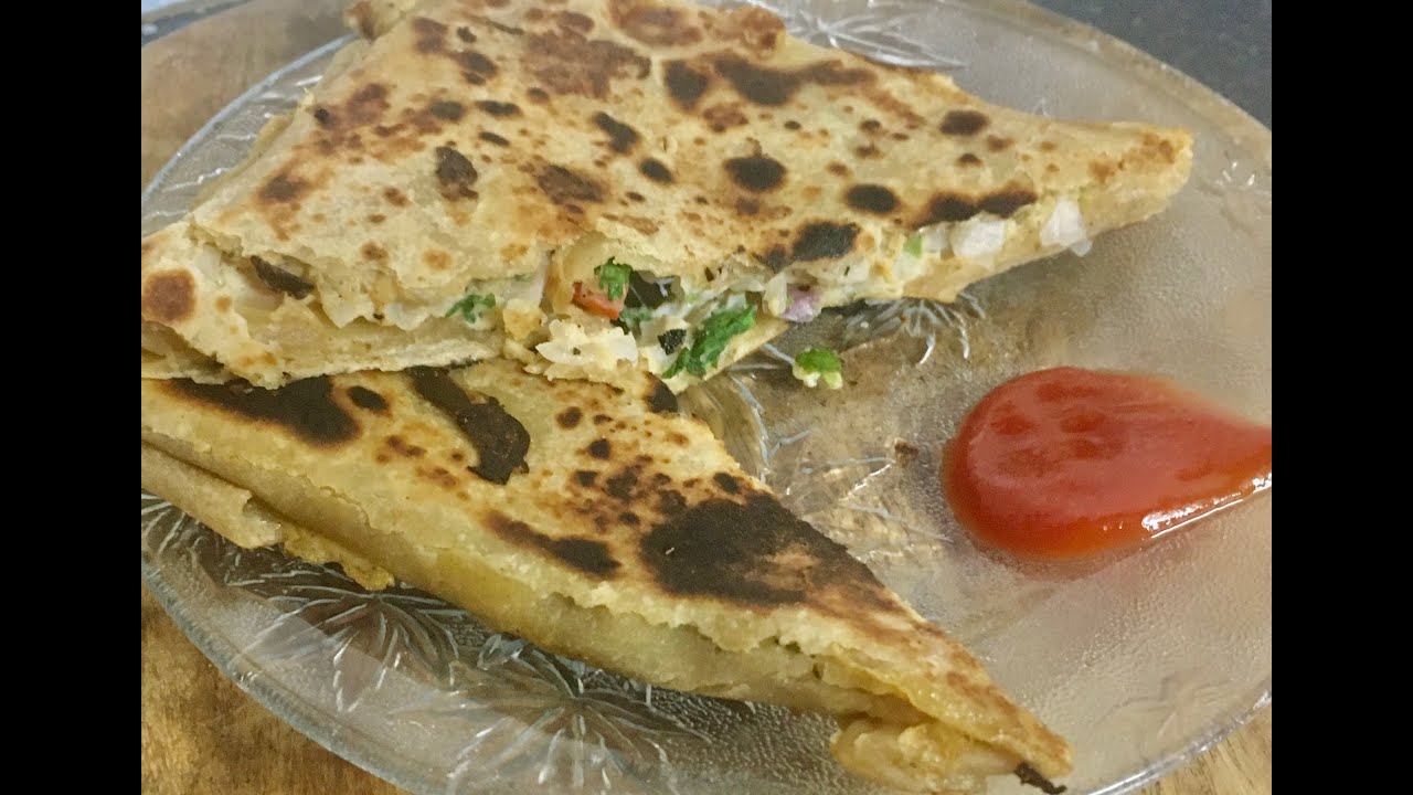 Wheat egg parotta/ Ceylon parotta (Wheat) - YouTube