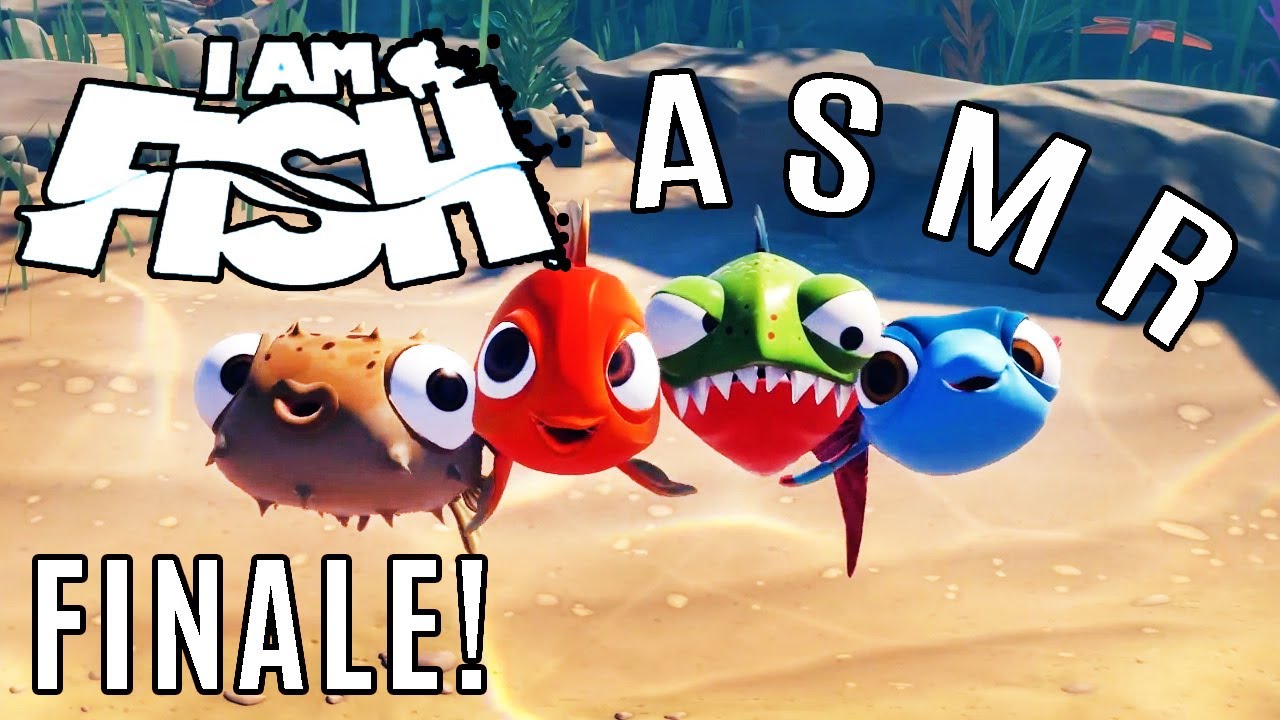 ASMR Let's Play: I Am Fish Part 2 || The Pufferfish & The Piranha ...
