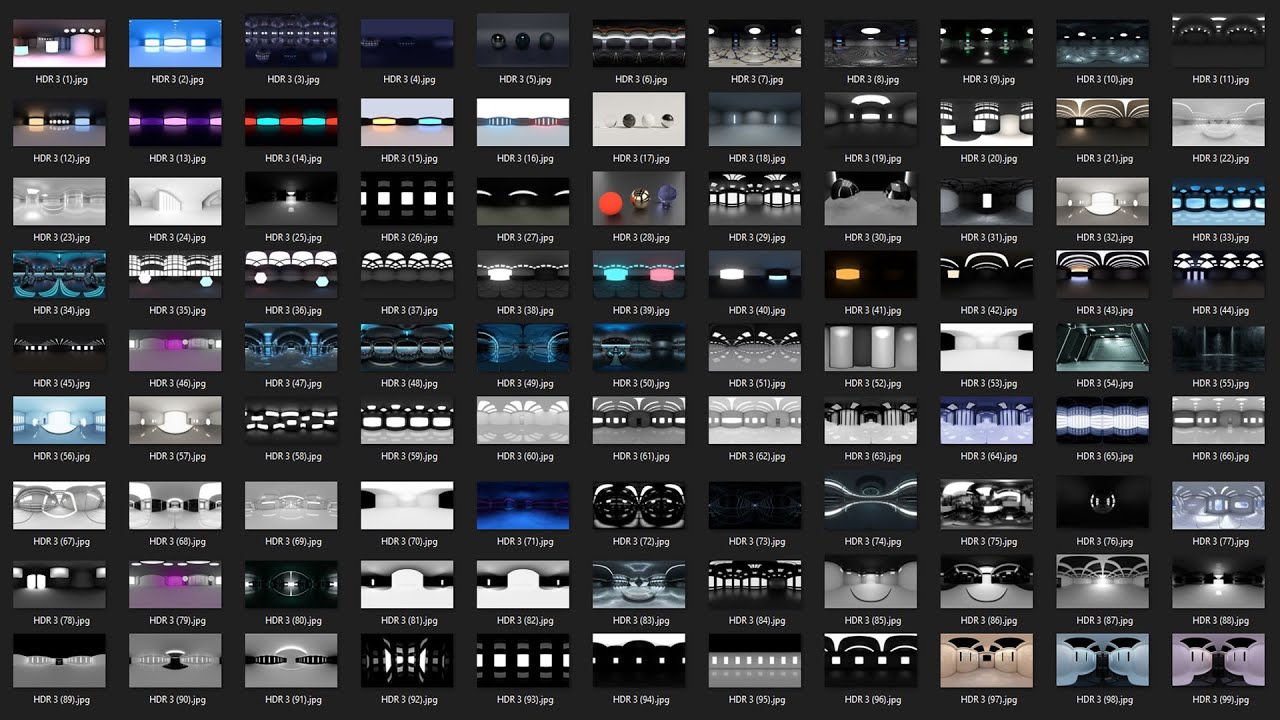 99 Enviroment HDRI Reflection 4K in After Effects 2023, HDR Light ...