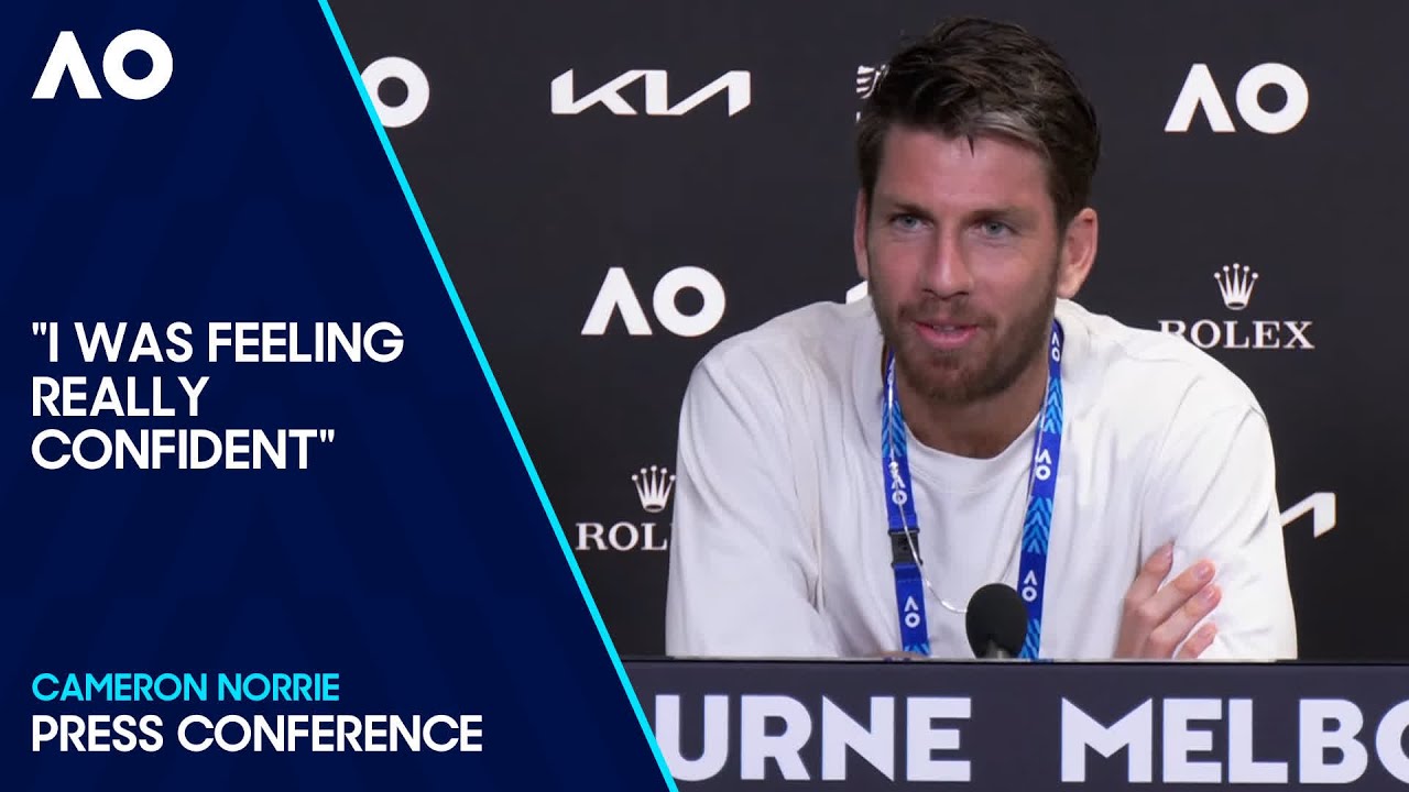 Cameron Norrie Press Conference | Australian Open 2024 Third Round ...