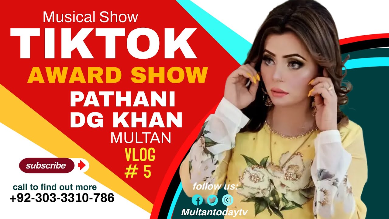 Famous Tiktoker Pathani Dg khan Winner Best Tiktoker Award Multan - YouTube