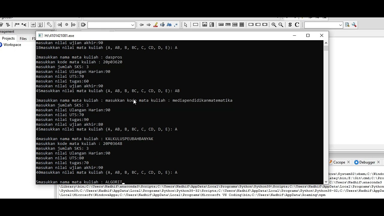 Uts Praktikum Codeblocks Youtube