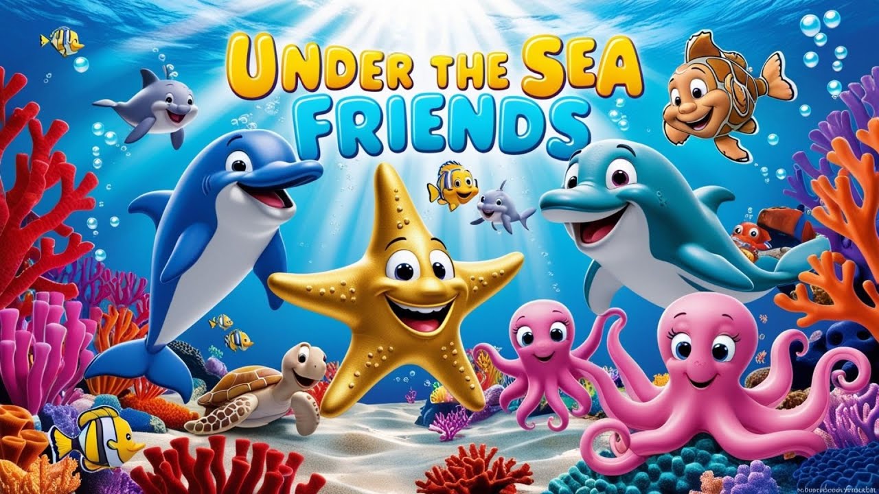 Under the Sea Friends! Get to Know Ocean Animals and Sing & Dance ...