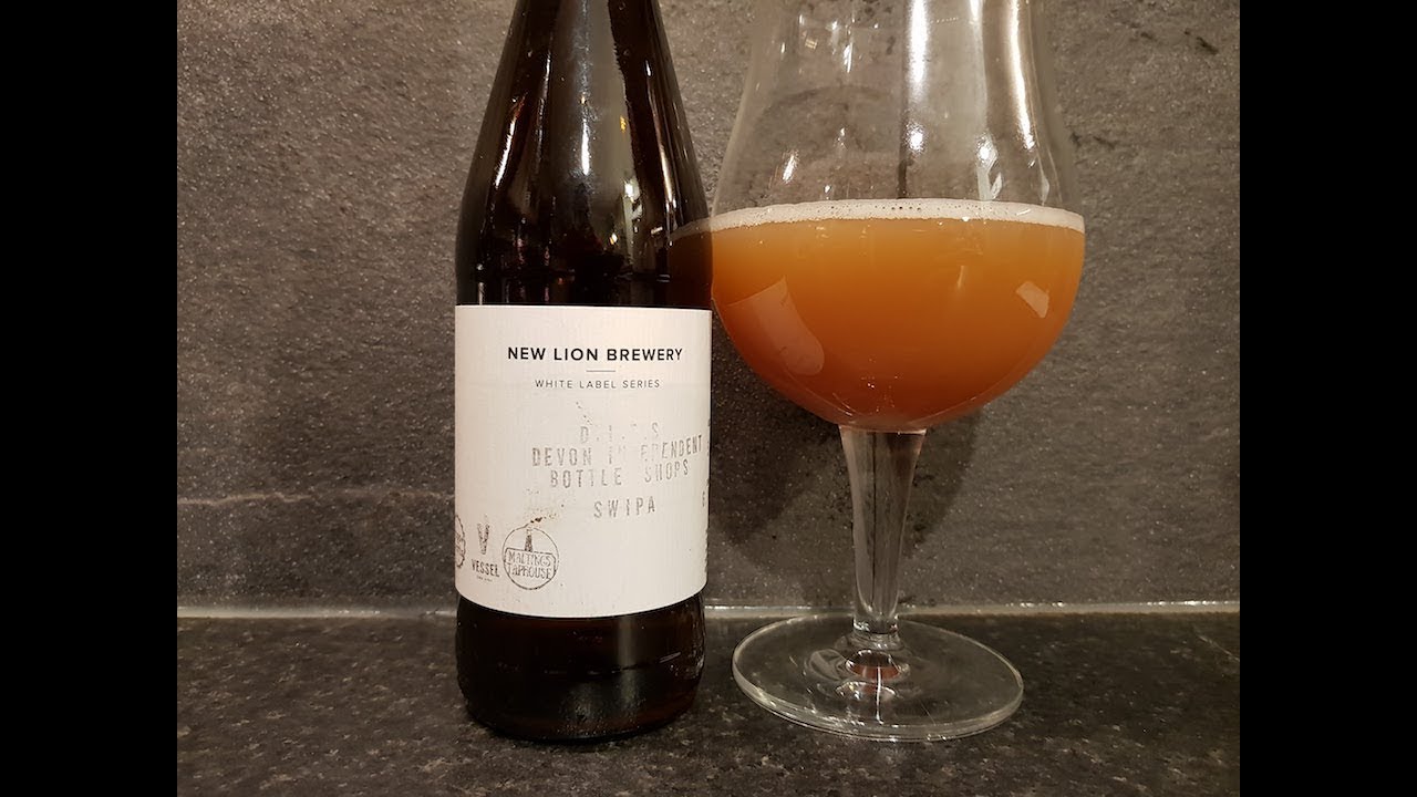 New Lion Brewery DIBS SWIPA Devon Independent Bottle Shops - YouTube