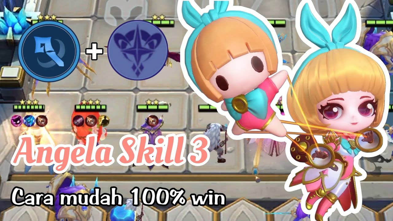 Cara Mudah Main Angela Skill 3 || Dengan Combo Mage Astro Power || Di ...