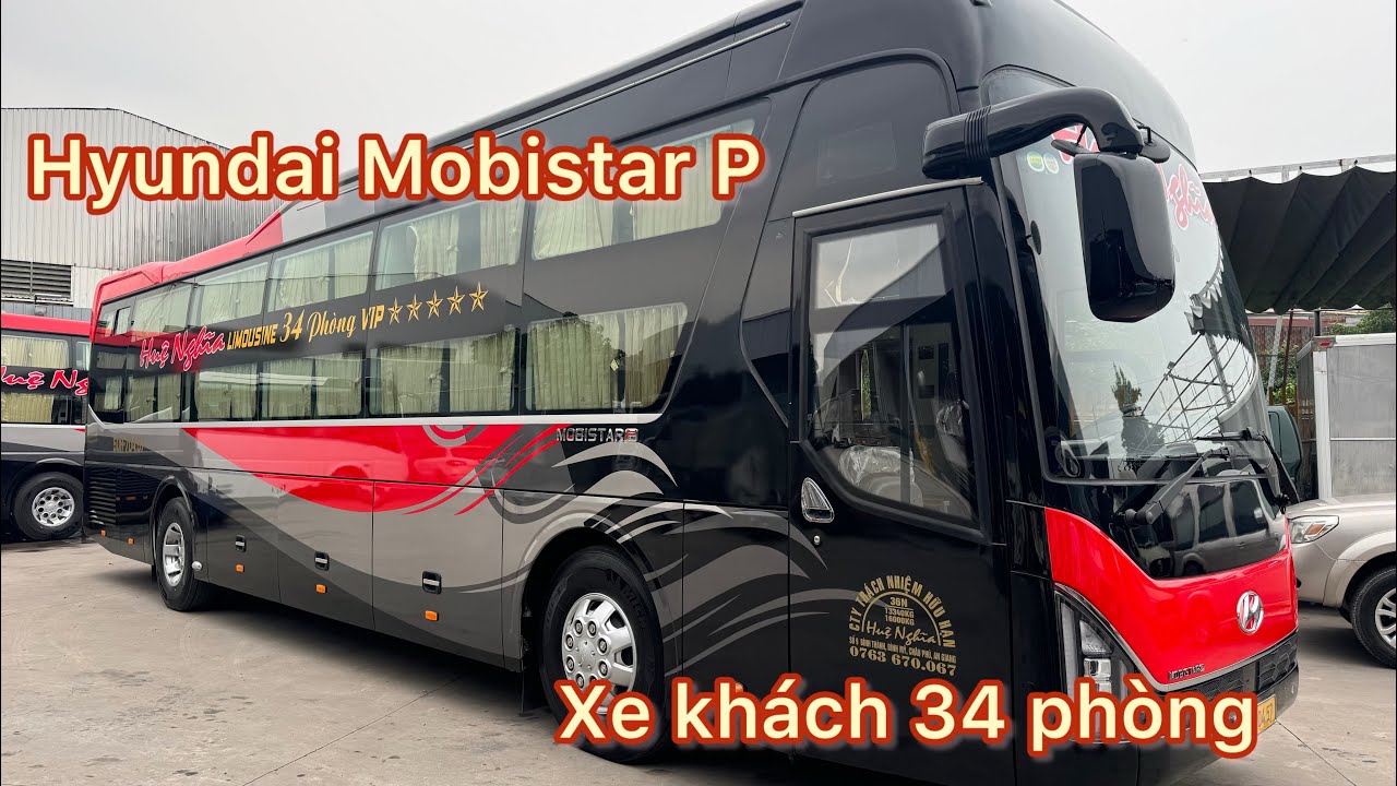 Hyundai Mobistar P 2024 | Xe Khách Giường Nằm 34P Siêu Vip - YouTube