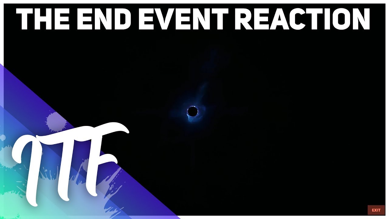 The End Event Reaction (Fortnite Battle Royale) - YouTube
