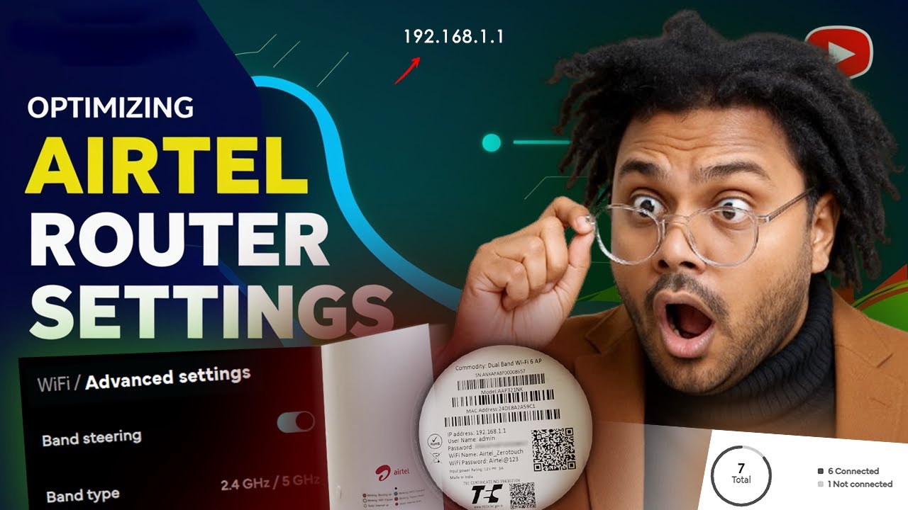 OPTIMISE Airtel AirFiber Router | Is it WORTH it ? - YouTube