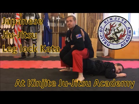 Japanese Jiu-Jitsu: Leg Lock Kata - YouTube