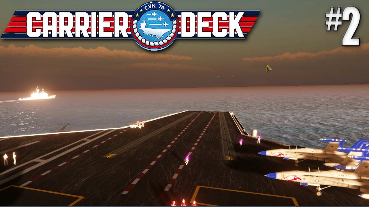 Carrier Deck #2 Hold The Line In The South Atlantic - YouTube