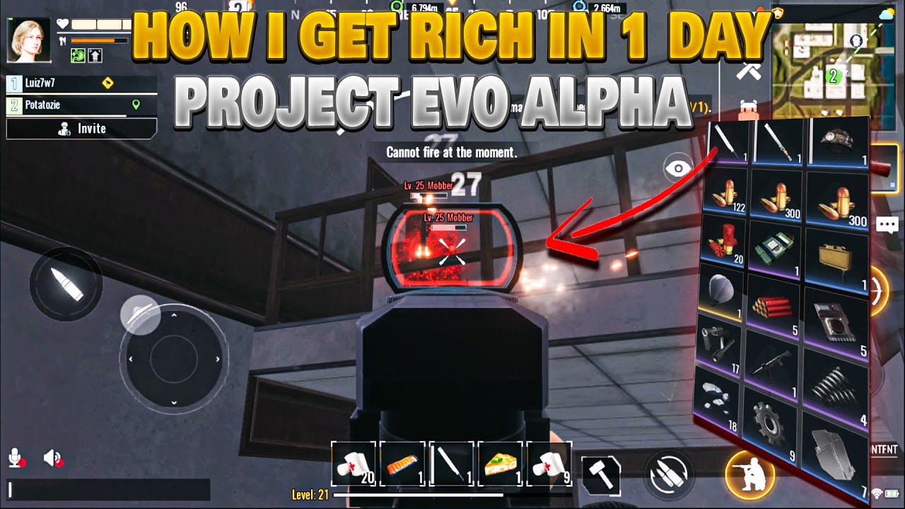 How I get Rich on Project Evo Alpha in 1 Day | Project Evo Alpha Test ...