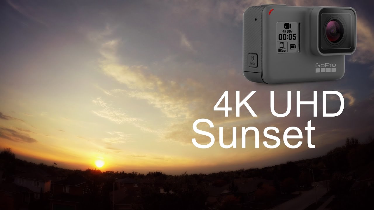 GoPro HERO 5 BLACK | 4K Sunset Time Lapse - YouTube