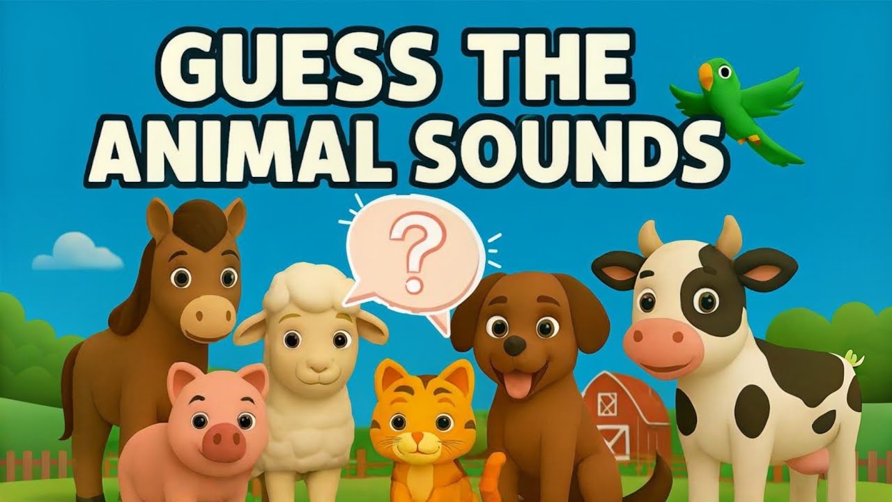 Animal Sounds Challenge | Can You Guess the Animal Sounds? Animal Sound ...