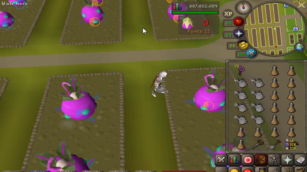 6-Lane +1 (25 Seeds) Tithe Farm | 130k Farming, 80 Points/Hr ...