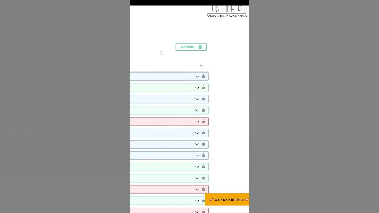LowCode101 Quick Hacks: Creating REST API for your data with NocoDB - YouTube