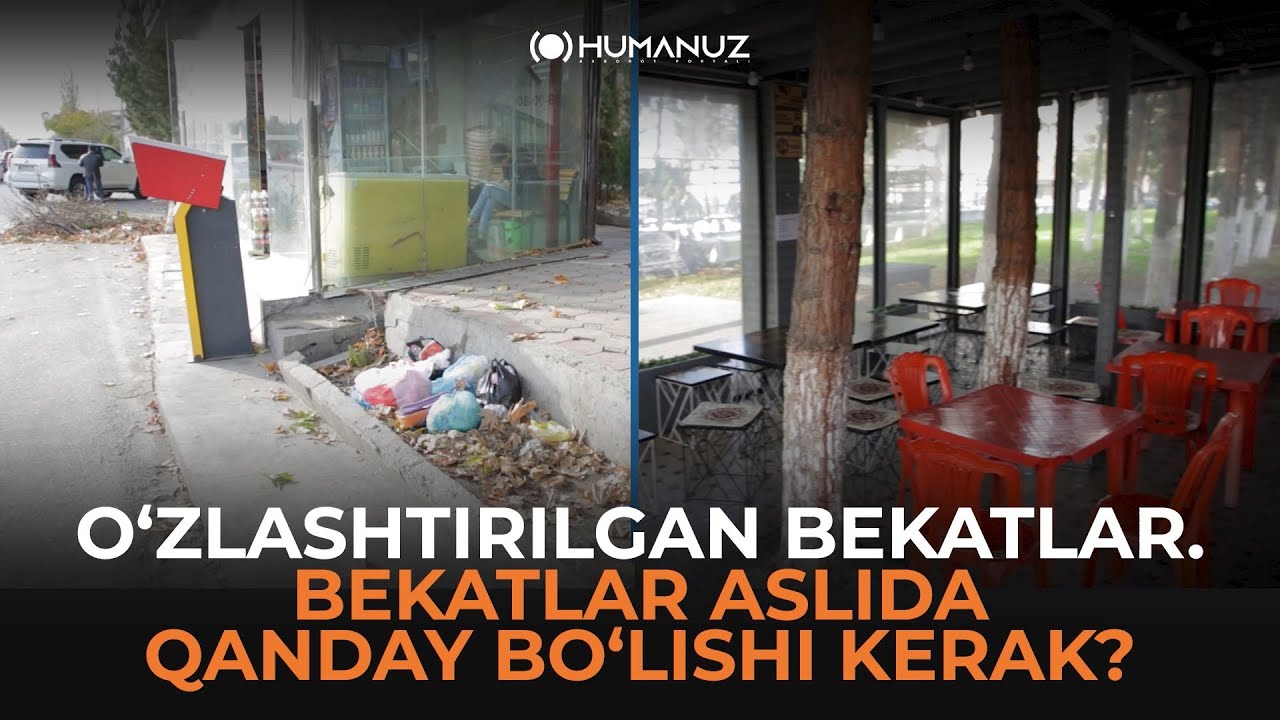 O'zlashtirilgan, qarovsiz, iflos, tor bekatlar - Yunusobodda "reyd ...