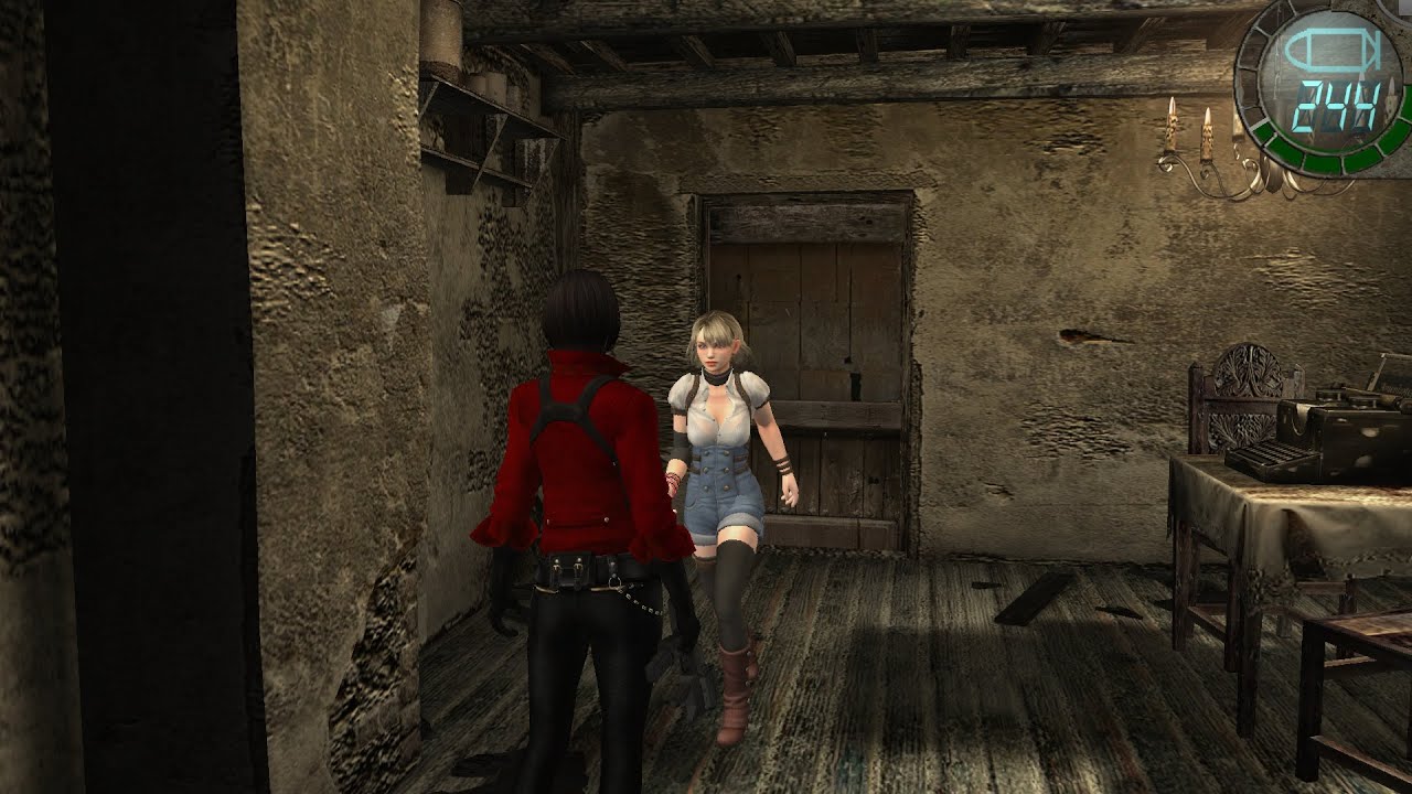 Resident Evil 4 - Agent Ada Wong with Hunk's skills - YouTube