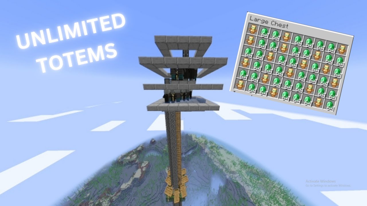Getting UNLIMITED Totems In Minecraft Survival!!#minecraft - YouTube