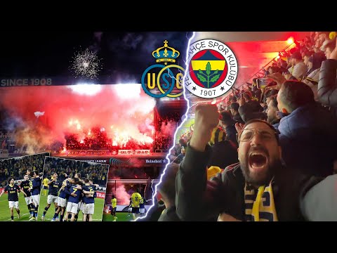 ESKALATION IN BRÜSSEL 🔥💥 Fenerbahçe vs. Union Saint-Gilloise #conferenceleague #fenerbahçe