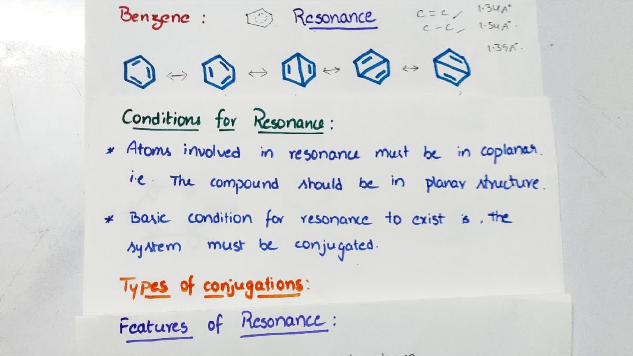 Conditions of Resonance, How to Draw Resonance Structures# ...