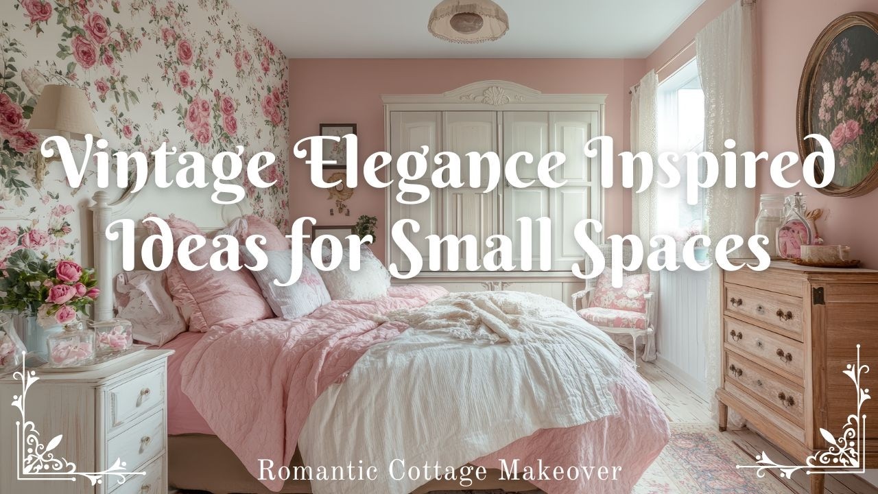 Romantic Cottage Makeover: Vintage Elegance Inspired Ideas for Small ...