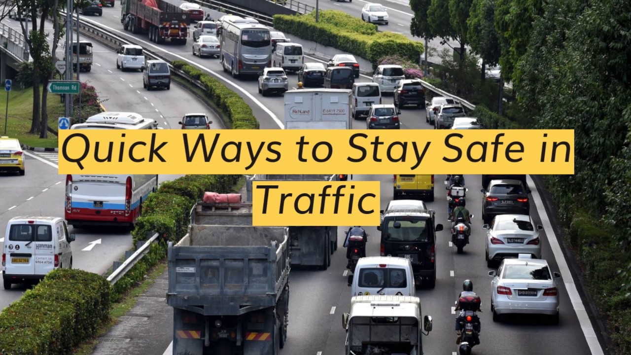 Quick Ways to Stay Safe in Traffic - YouTube