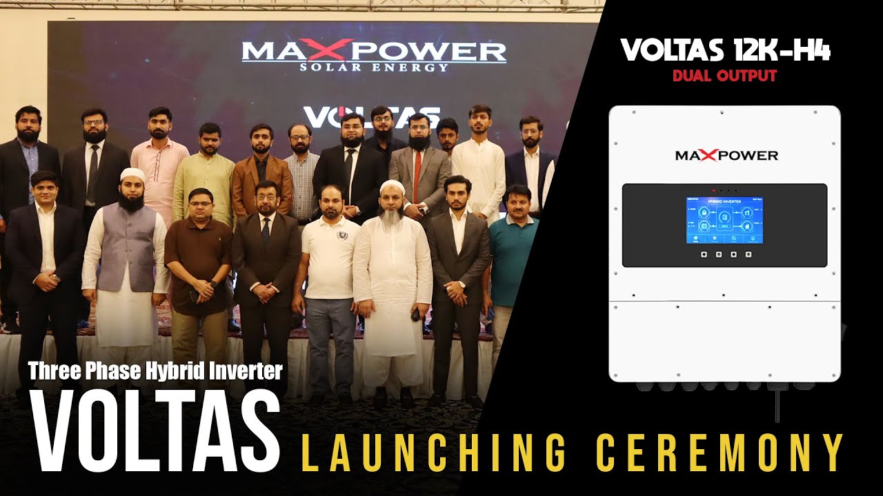 Unveiling the Best Hybrid Solar Inverter | Voltas-Max Power - YouTube