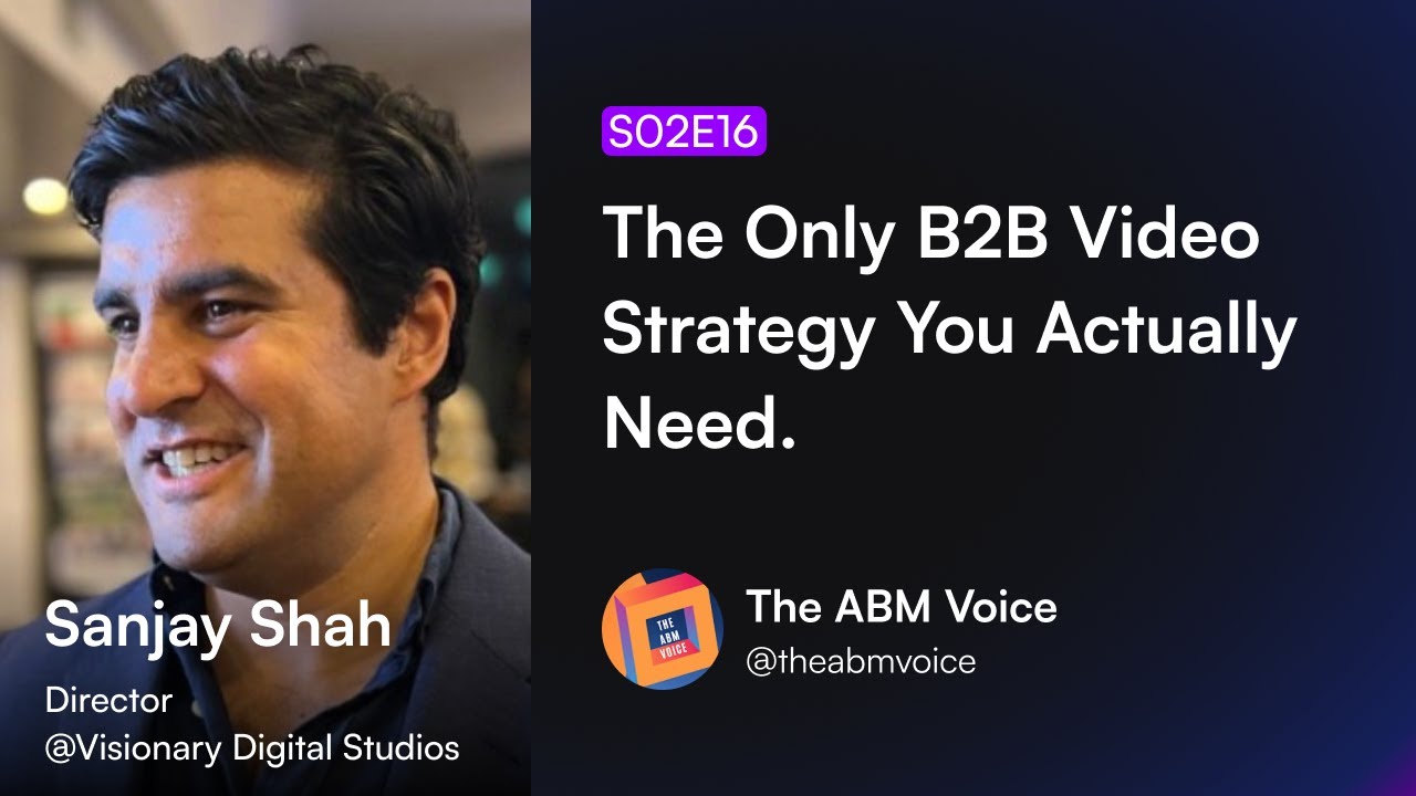 S02E16: In Conversation with Sanjay Shah of Visionary Digital Studios ...