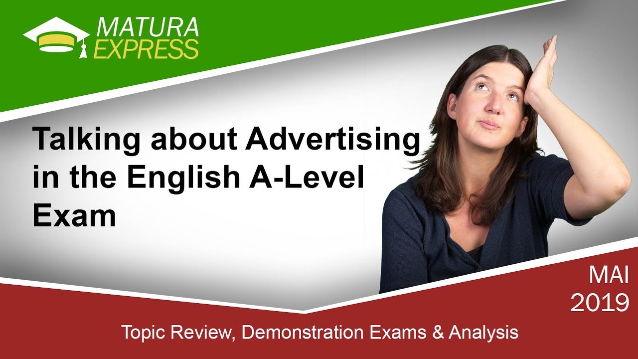 Talking about Advertising in the English A-Level Exam - Zentralmatura ...