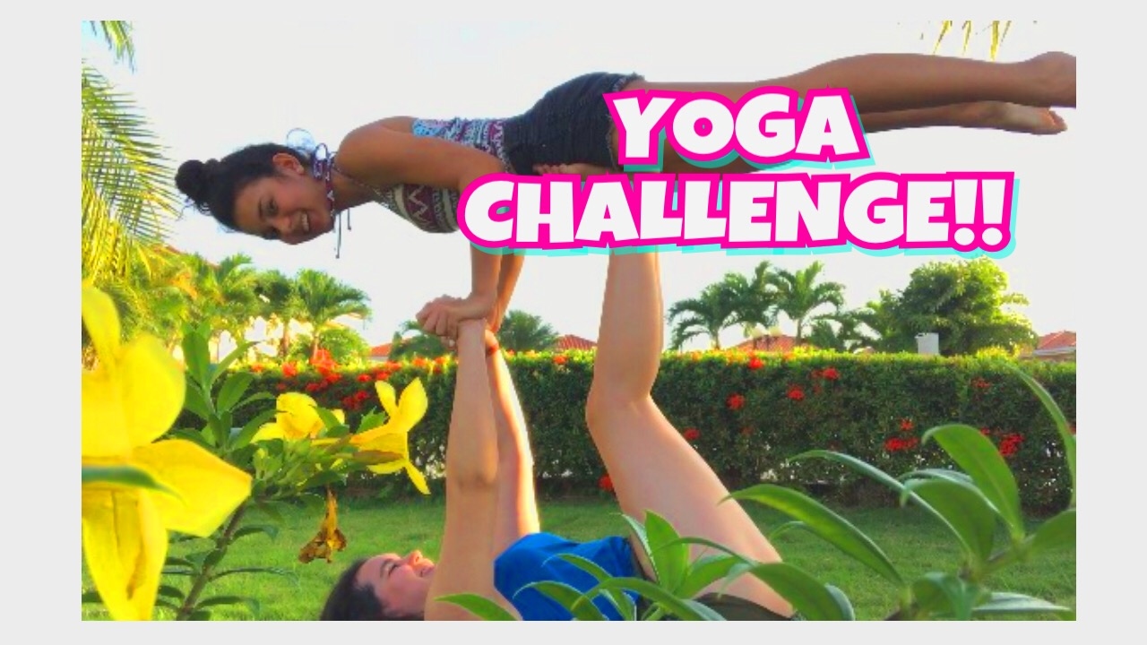 Yoga challenge!!! - YouTube