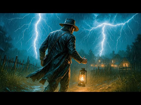 Seeking Shelter Amid the Chaos🌧️: Arthur Morgan’s Stormy Night 4K | Rain Sounds ASMR