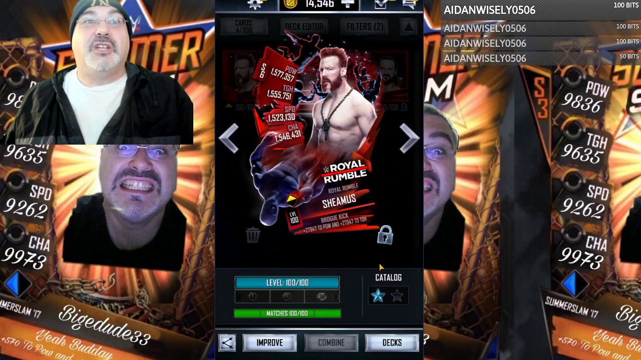 Lets Pro Some Royal Rumble Cards! WWE SuperCard - YouTube