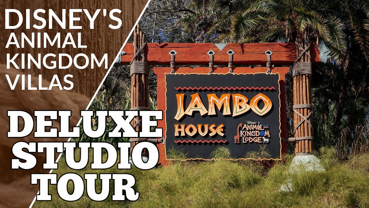 Deluxe Studio Jambo House - Disney Animal Kingdom Villas Savannah View ...