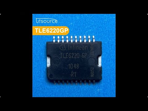 TLE6220GP electronic component - YouTube