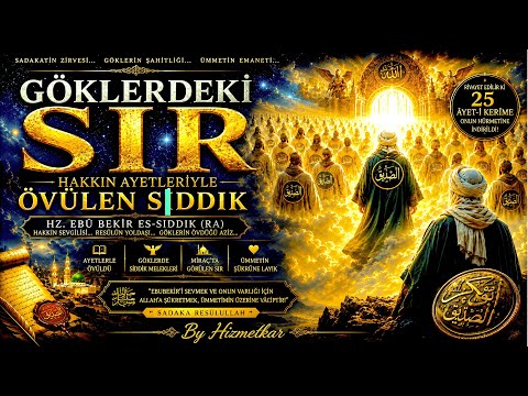 GÖKLERDEKİ SIR | EBUBEKİR-İ SIDDIK SIRLARI! Hakkında 25 Ayet inen, Büyük İnsan | Bölüm 1. arif akdaş