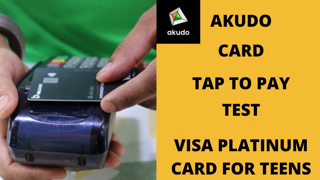 Akudo Card Tap To Pay Test - YouTube