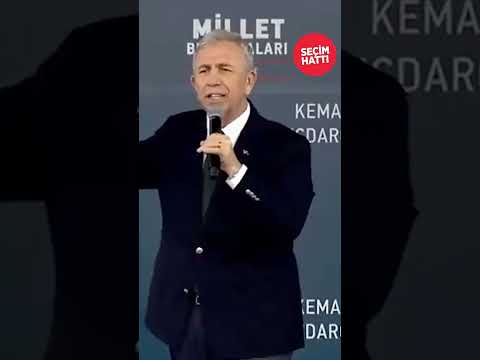 Mansur Yavaş: Hiçbir kusur bunların üzerine konmuyor. Pahalılık var, pazarcılar terörist.
