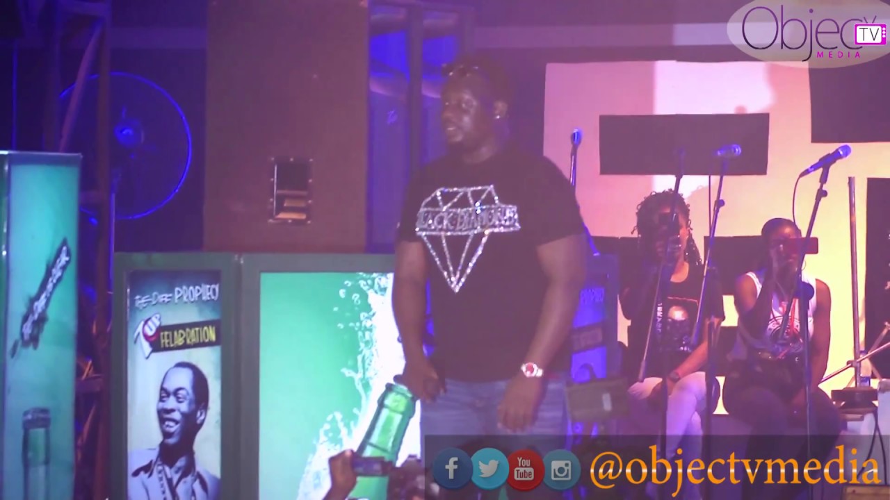 WANDE COAL (ISKABA) LIVE STAGE AT FELABRATION 2017 - YouTube