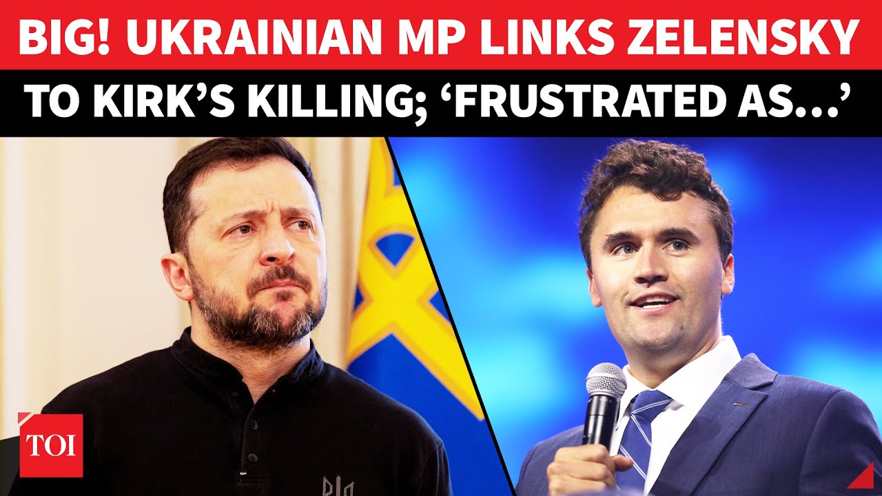 Kirk Killing: ‘Zelensky Part Of Plot…’: Ukrainian MP’s JAW-DROPPING ...