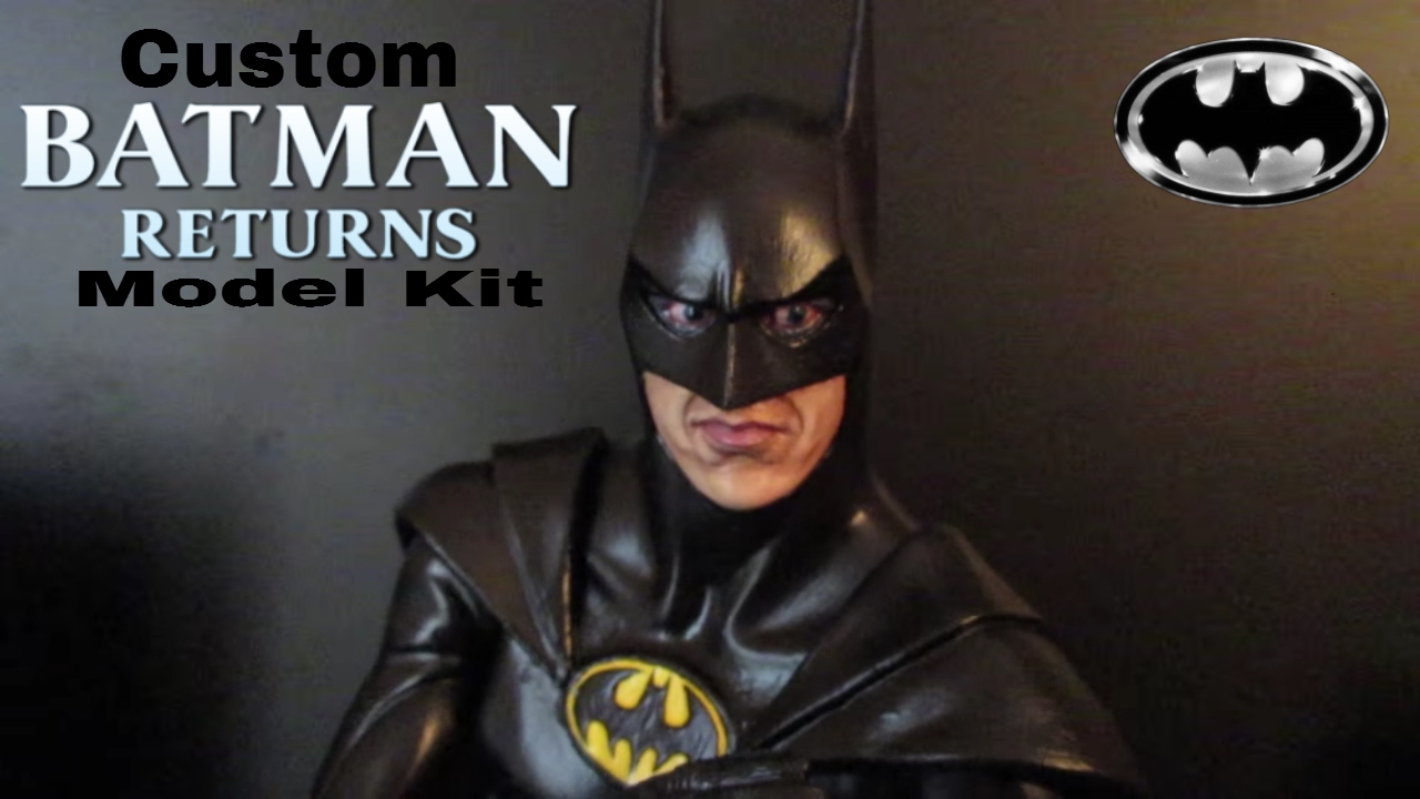 1992 Batman Returns Horizon Model Kit Figure Michael Keaton VHS - YouTube