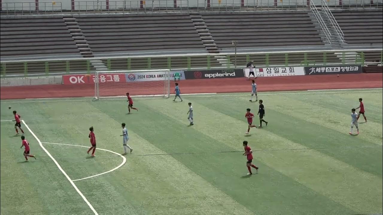 24.06.23 서울초등리그 8R FC서울U12 vs 은평FC U12 후반전 - YouTube