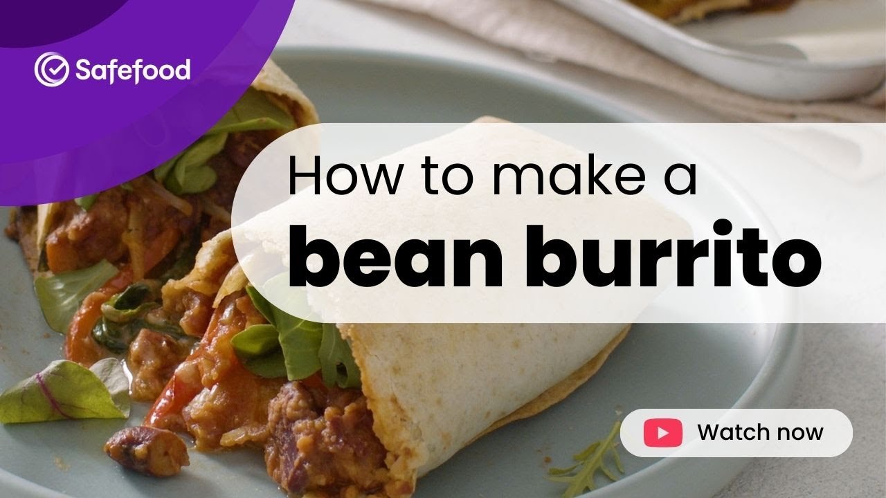 Mexican Bean Burrito recipe - YouTube