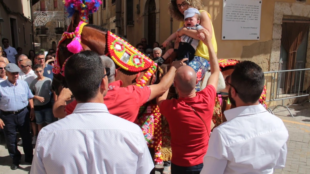 madonna del monte racalmuto 2018 - YouTube